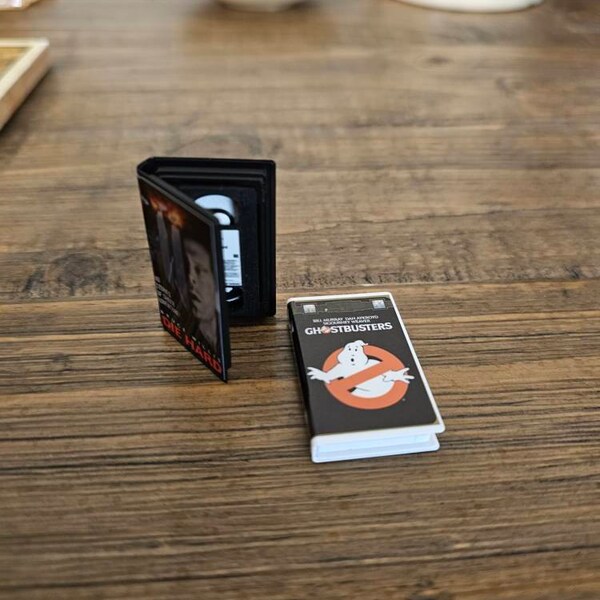 Mini 1:6 VHS (A-J Titles) Tapes Choose the Movie! Retro Miniatures 80's ...