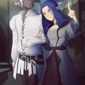 Custom Character Reference Sheet Art Commission - Etsy