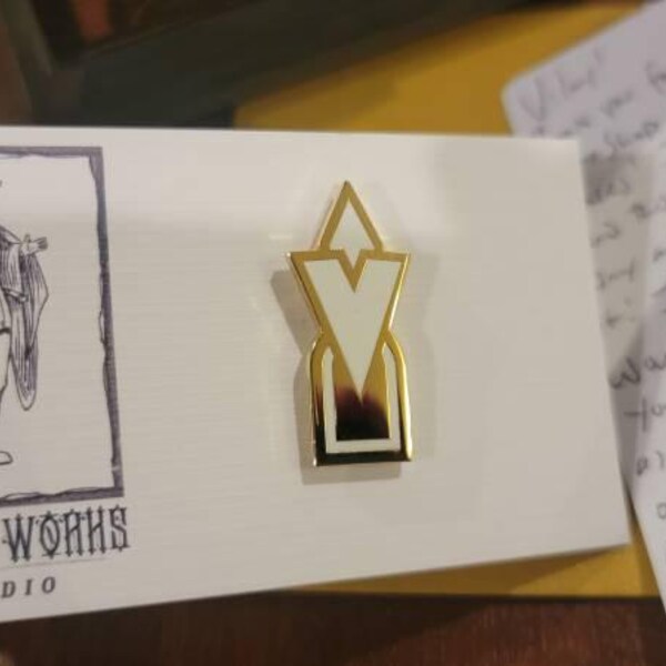 Finrod Felagund Sigil Enamel Pin | the Silmarillion | Lord of the Rings ...