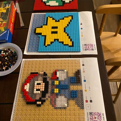 DIY BRICK KIT Super Mario Bros for Kids Andadults - Etsy