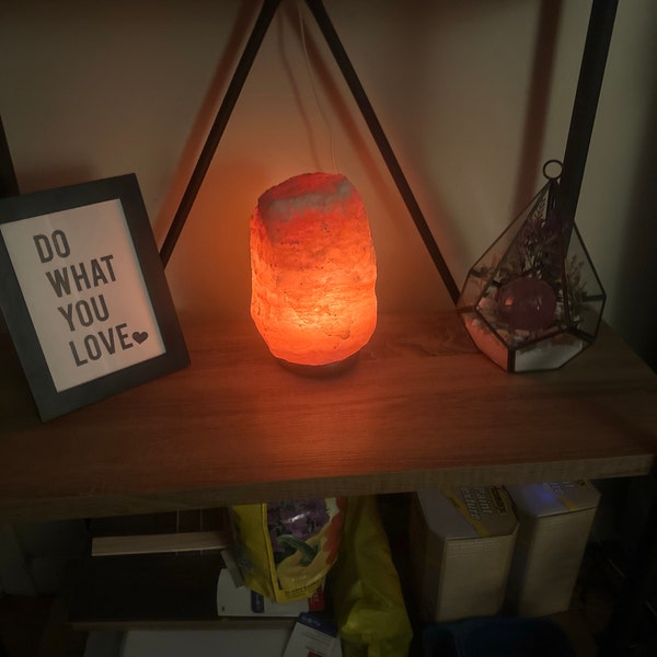 Color Changing Himalayan Salt Lamp mini LED USB Salt Lamp Real ...