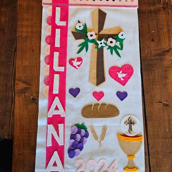 Personalized (assembly Required) First Communion Banner Kit, First ...