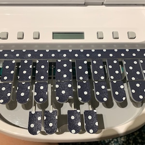 Faux Leather Polka Dot Steno Keypads - Etsy