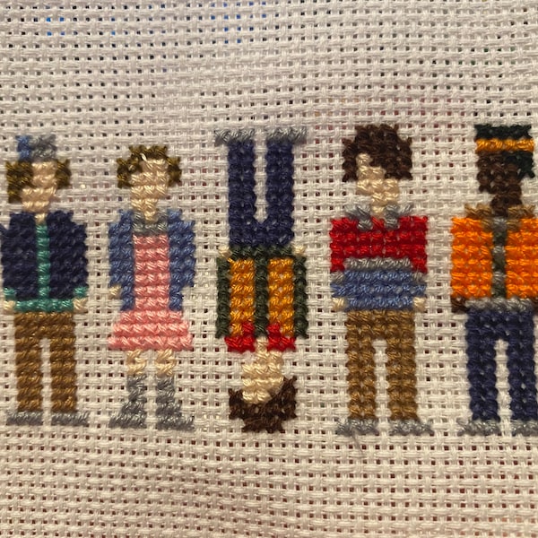 Stranger Things Cross Stitch Pattern - Etsy