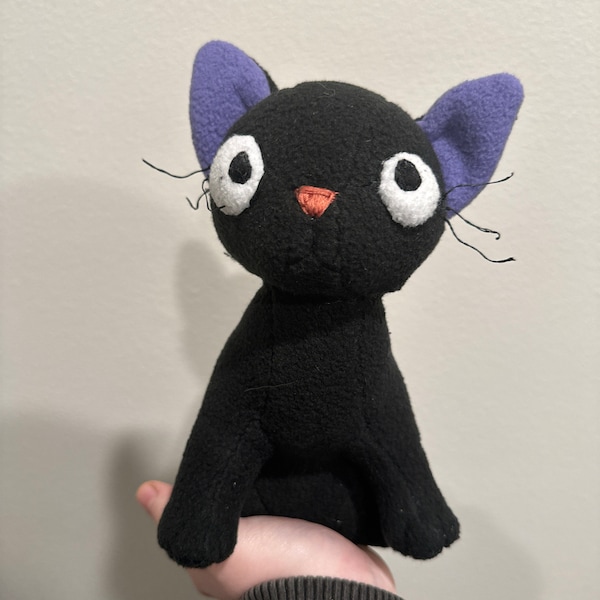 Sitting Cat Plushie Pattern, Cat Softie Digital Sewing Pattern, Feline ...