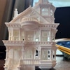 SMALL N-scale Miniature the Pink Palace Victorian House - Etsy
