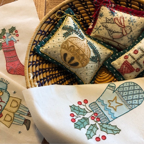 Scented Christmas Bowlies PDF DOWNLOAD PATTERN - Etsy