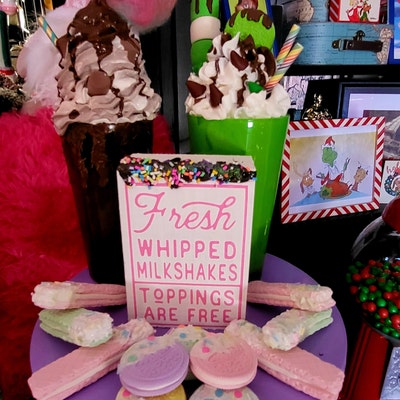 Large Ice Cream Cone, Fake Ice Cream, Halloween Props, Fake Food, Faux ...