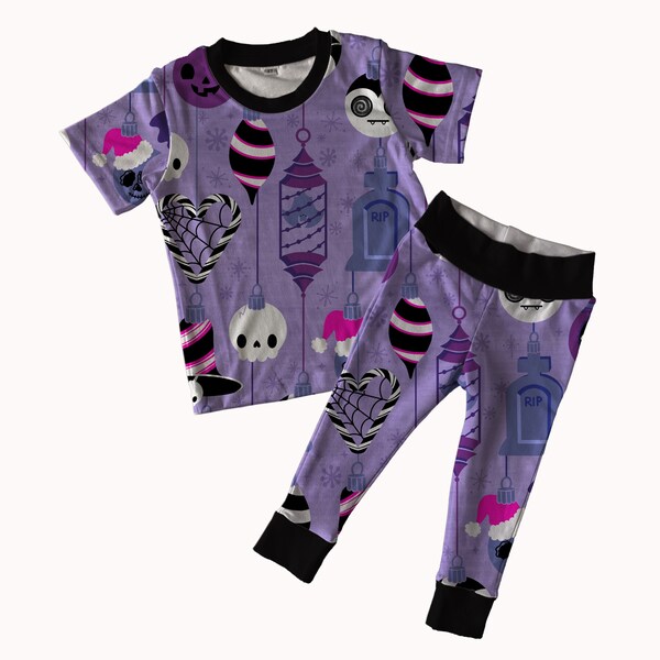 Pastel Goth Beach Vampire Summer Seamless Pattern Digital Paper Pastel ...