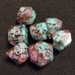 Dice Set Skull Sharp Edge, D&D Dice Set for Dungeons and Dragons D and ...