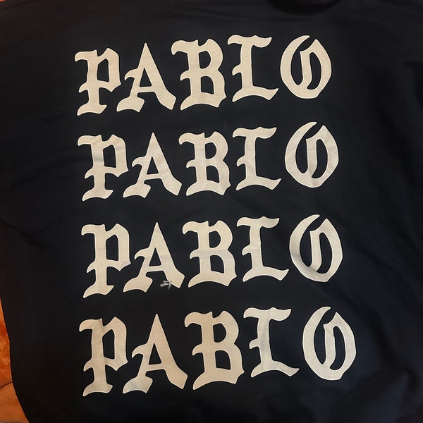 Saint Pablo Tour General Admission Wolves Sleeve Unisex Heavy Blend ...