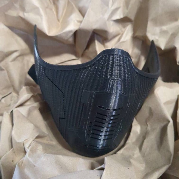 Winter Soldier Mask – Bucky Barnes Cosplay Mask, 3D Printed Wearable ...