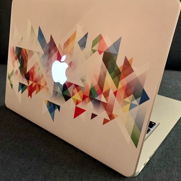 Colourful Paint Laptop Skin Brush Painting Notebook Vinyl Decal Dell Hp ...