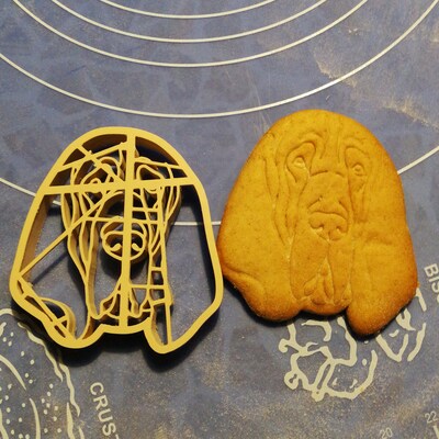 Bloodhound Dog Cookie Cutter Pastry Fondant Dough Biscuit - Etsy