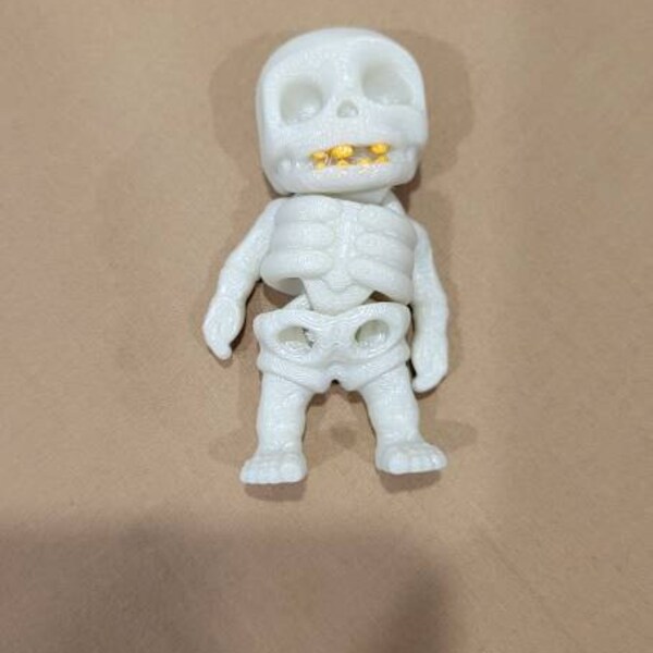 3D Printed Flexi Skeleton - Fidget Sensory - Unique Spookiness by Zou3d ...