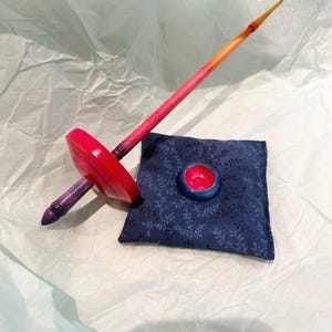 Akha Style Spindle in Sugar Maple and Black Walnut made to Order - Etsy