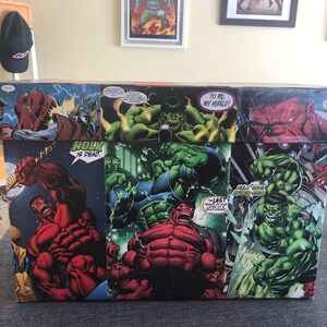 CUSTOM SPIDER-MAN Decoupage Comic Book Storage Box - Etsy