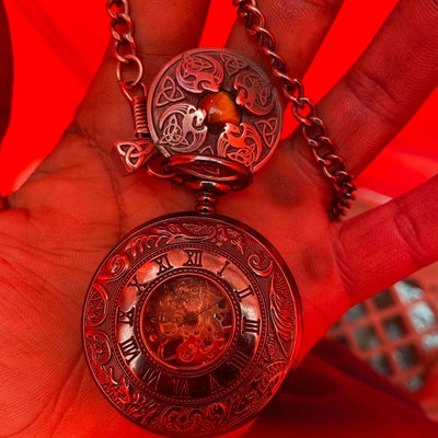 Vintage Style Pocket Watch, Personalized Pocket Watch, Engraved Pocket ...