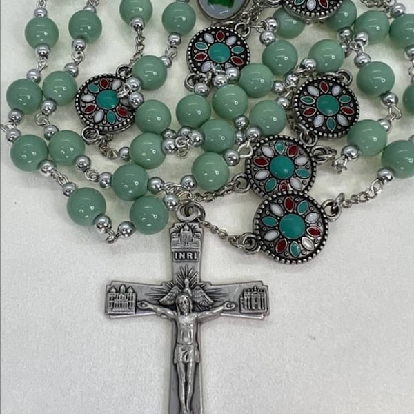 Beautiful Rosary to the Precious Blood of Jesus/rosaries/rosary, Devotional Rosary/catholic ...