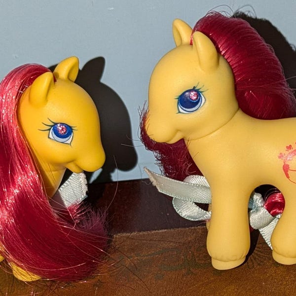 My Little Pony G2 Changing Hair Ponies (lot of 2) - Etsy
