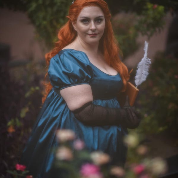 Digital PDF Pattern for Regency Dress - Mix and Match Regency Dress ...