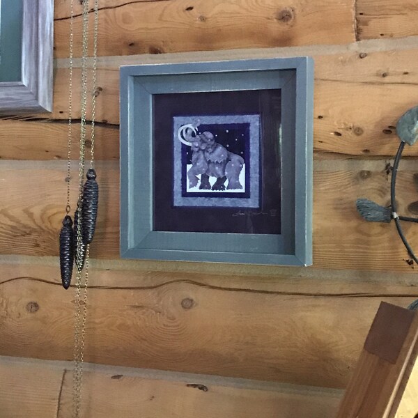 Farmhouse Distressed Frame, Burnt Orange, Rustic Picture Frame, Stacked ...