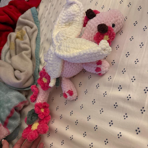 Flower Dragon Crochet Pattern, Amigurumi Crochet Pattern, Crochet ...