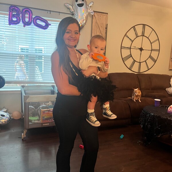 White Swan Iridescent Sequin Girls Feather Pageant Tutu Dress, Girls ...