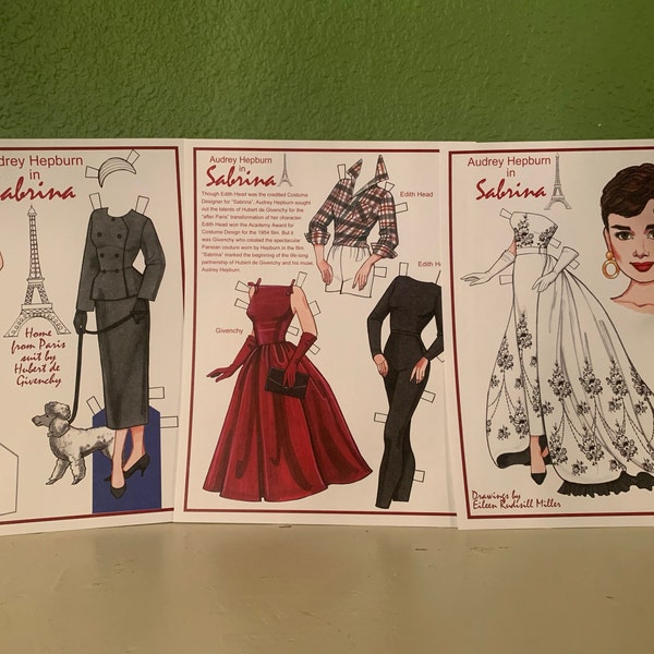 Red Paper Doll - Etsy
