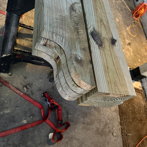 Stair Stringer Template | Five (5) Steps for 2x10 Lumber - Etsy