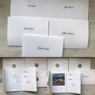 Custom Individual Guest Address Labels Modern Guest Address Labels - Etsy