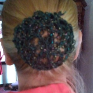 Bun Snood, Hair Net, Bun Cover Many Colors by MWC - Etsy