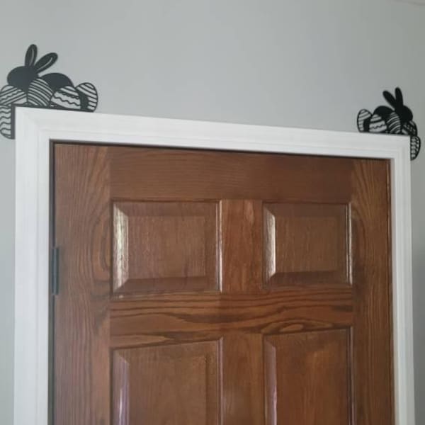 Reversible Sand Dollar Door Corner - Beach Door Topper - Sea Shell Door ...
