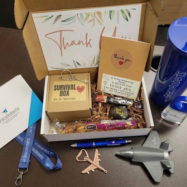 Mini Thank You Box. Best Employee Appreciation Gift. Gifts for ...
