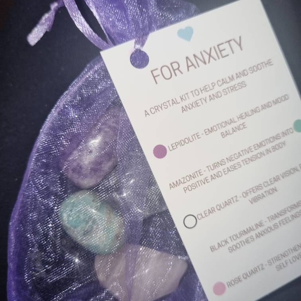 Crystal Kit, Mood Booster, Healing Crystals, Tumbled Stones ...