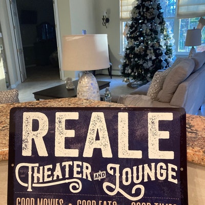 Custom Home Theater Sign, Housewarming Gift, Home Theater, Gift for the ...