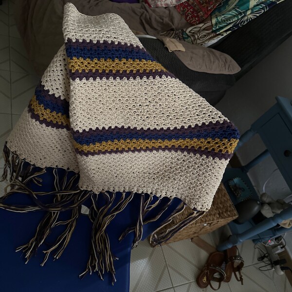 Crochet Poncho Pattern, Easy Crochet Pattern, Spring Poncho, Boho ...