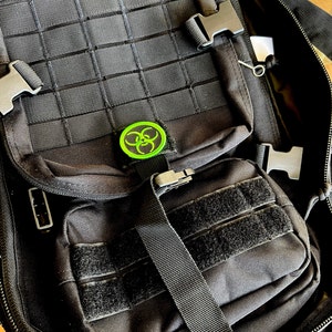 Red & Black Hawk Patch R002 2 Inch Diameter Embroidered - Etsy