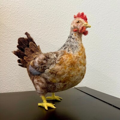 Adorable Needle Felted Spring Lamb - Etsy