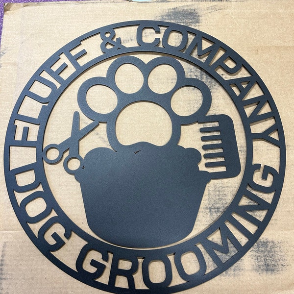Pet Grooming Sign, Pet Groomer Sign, Dog Grooming Sign, Grooming ...