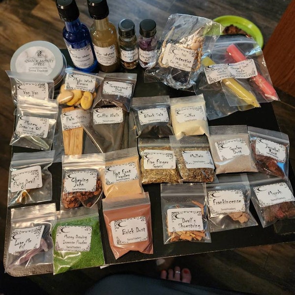 Child’s Wiccan Altar Kit Supplies for Children's Pretend Play Magick ...