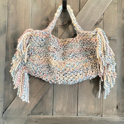 PDF Pattern Macrame Bag, DIY Macrame Boho Purse, Handbag Pattern ...