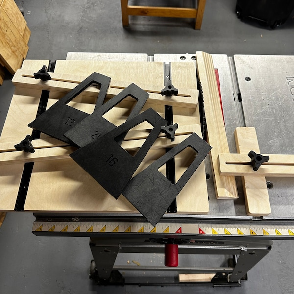 Wedgie Sled Table Saw Segmented Woodturning Jig Segmenting Sled Table ...