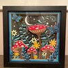 3d Mushroom Forest Shadow Box Svg, 3d Mushroom Svg, 3d Layered Svg ...