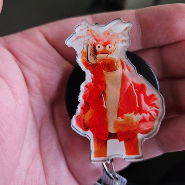 Pepe Meme Handmade Retractable Badge Reel: Nurse/teacher ID - Etsy
