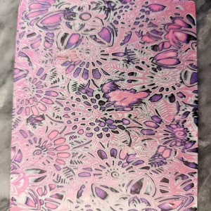 Flower Meadow Rubber Texture Matpolymer Clay Toolsearring Makinghand ...