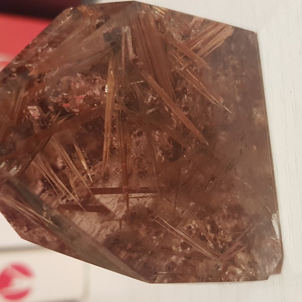 Rutilated Quartz Freeform , Titanium Rutilated Quartz Crystal Pendant ...