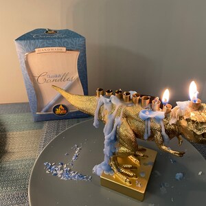 Dinosaur Menorah - Etsy