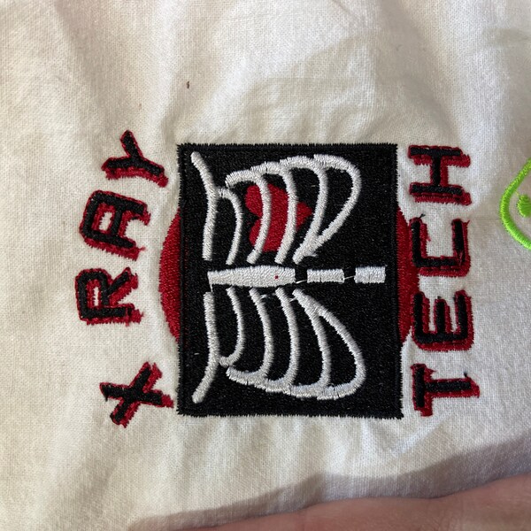 X-ray Tech Embroidery Design. Machine Embroidery Design. Röntgen ...