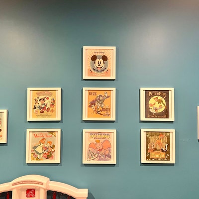 Printable Vintage Disney Poster, Disneyland Party Decoration, Disney ...